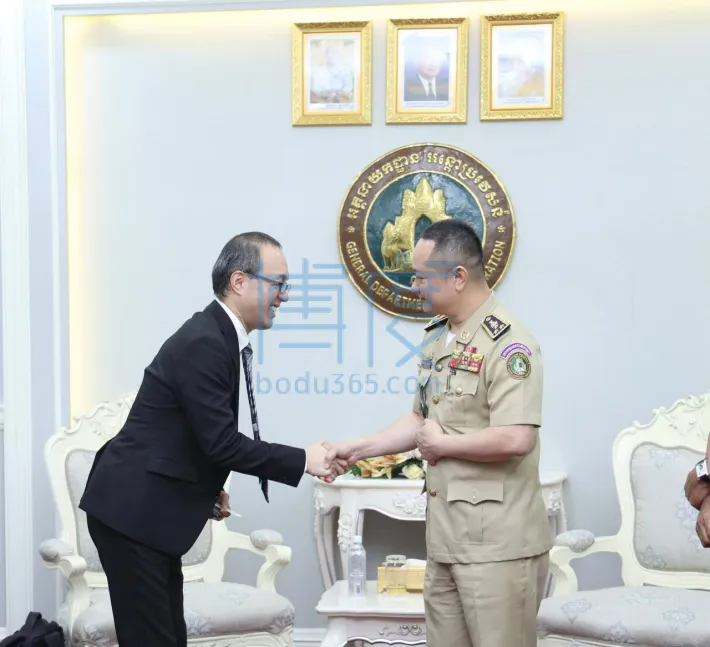 日本警界高层访问柬埔寨，与移民局会谈加强合作打击电诈并协调遣返-柬埔寨_博度新闻